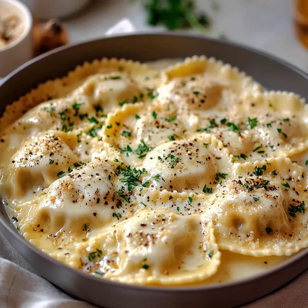 Irresistible Garlic Parmesan Ravioli: 20-Minute Comfort Magic